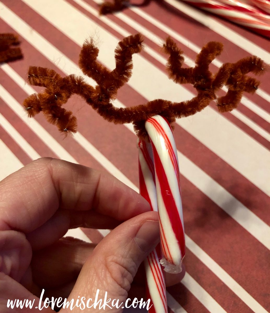 How to Make DIY Reindeer Candy Canes - Love Mischka