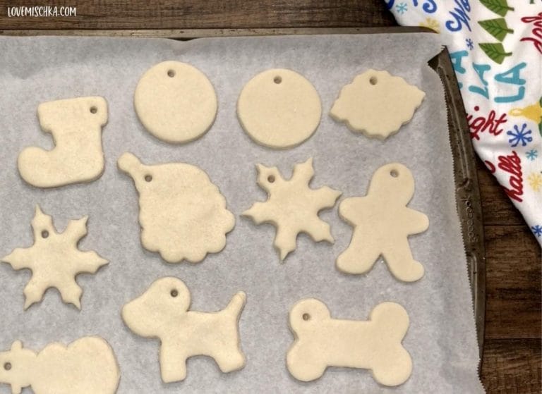 How to Make Salt Dough Ornaments (and Handprints) - Love Mischka