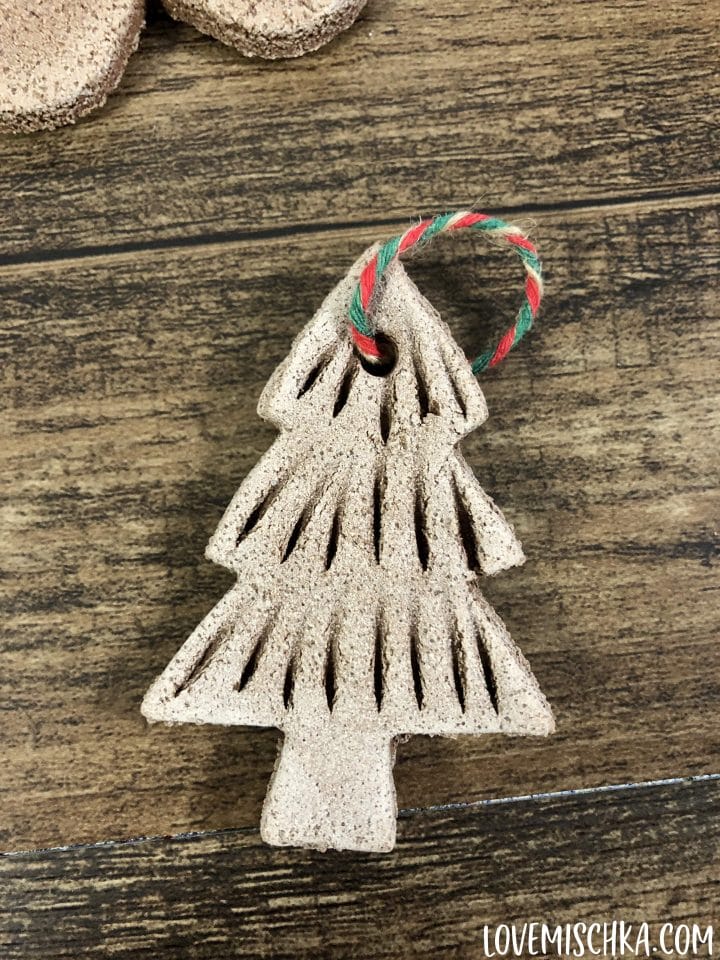 DIY Cinnamon Salt Dough Ornaments (No Applesauce) - Love Mischka