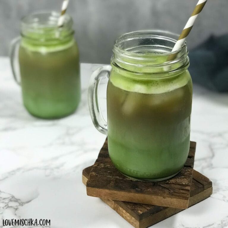 Homemade Matcha Coffee Recipe - Love Mischka