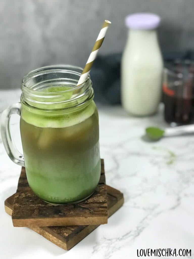 Homemade Matcha Coffee Recipe - Love Mischka