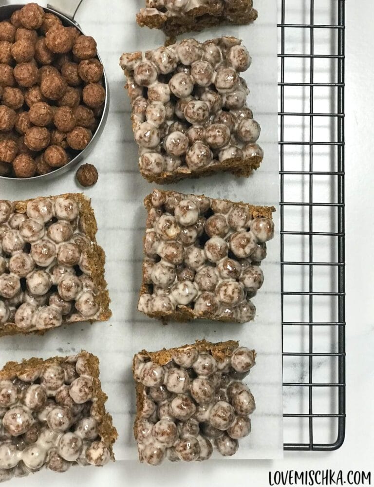 Cocoa Puff Cereal Bars Recipe - Love Mischka