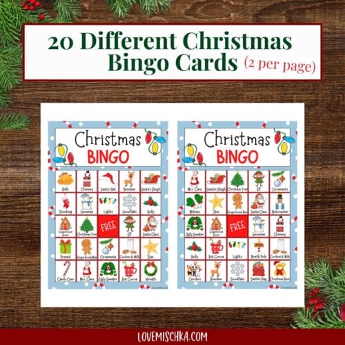 Free Christmas Bingo Printable - Love Mischka