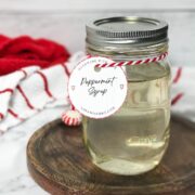Homemade Peppermint Syrup Recipe - Love Mischka