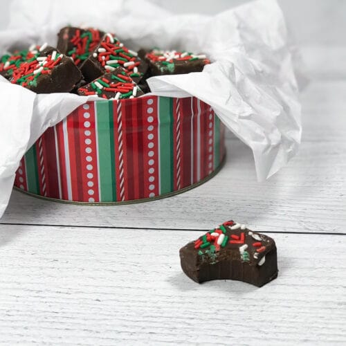 Easy Christmas Fudge Recipe - Love Mischka