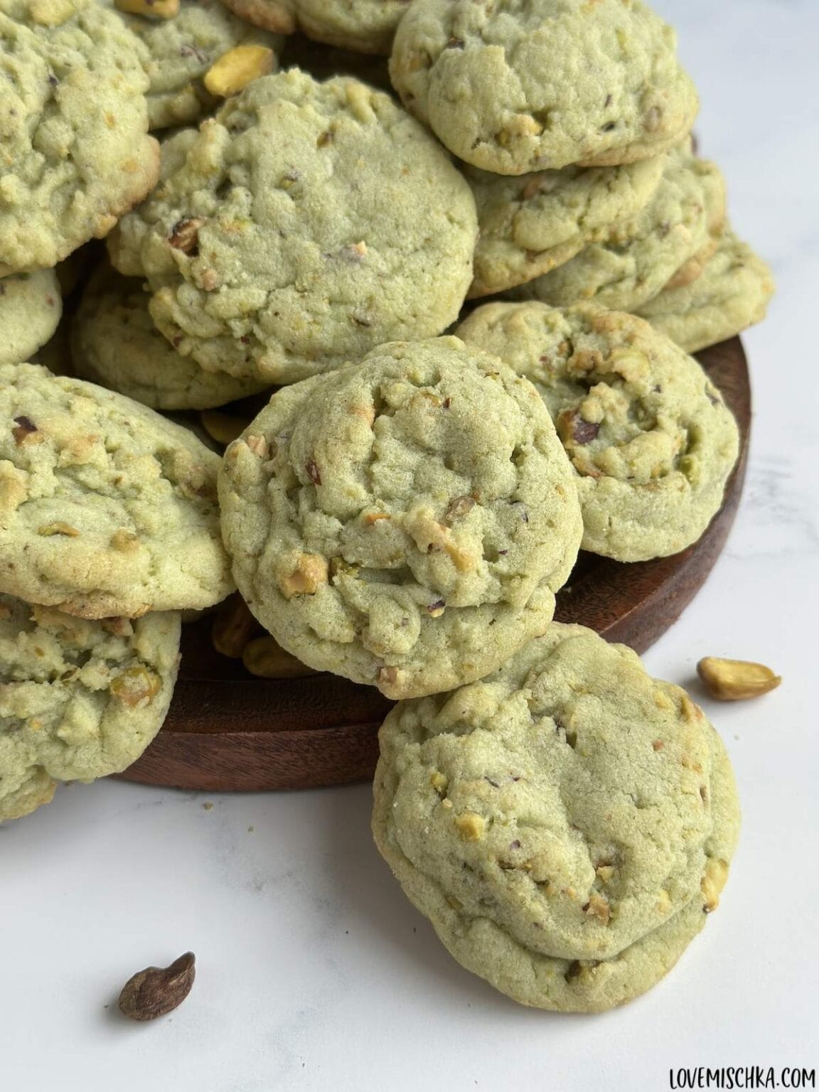 Chewy Pistachio Cookie Recipe - Love Mischka