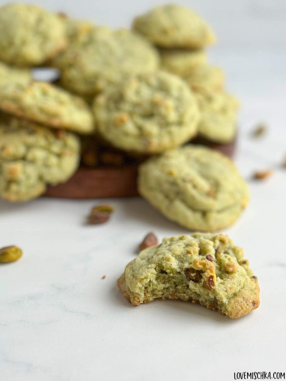 Chewy Pistachio Cookie Recipe - Love Mischka