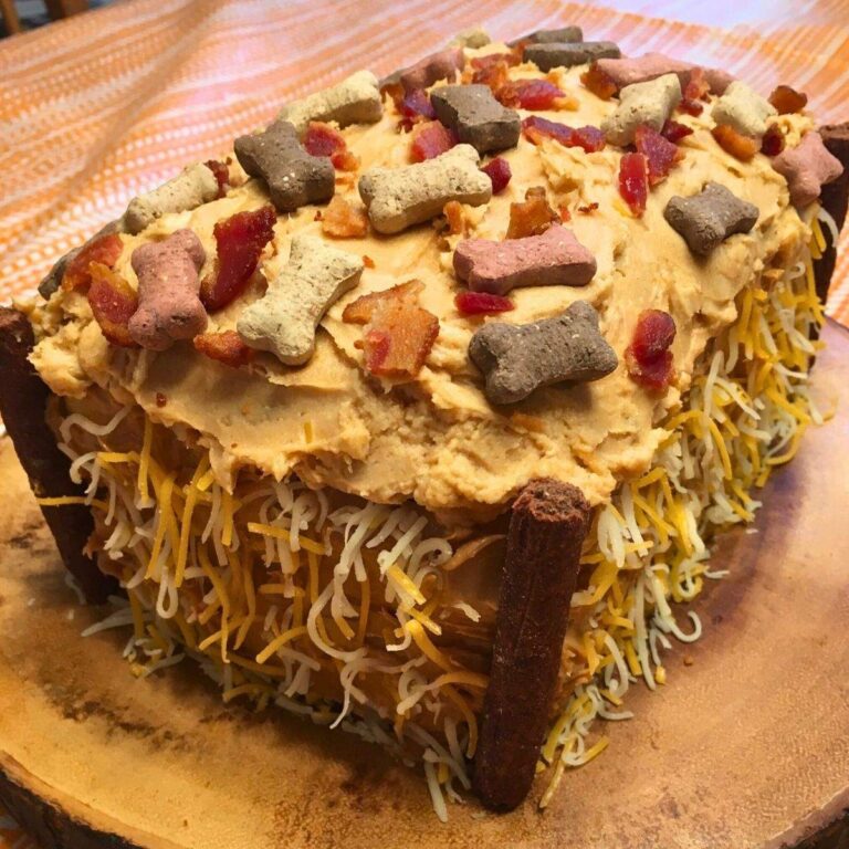 The Best Dog Cake Recipe for your Fur Baby - Love Mischka